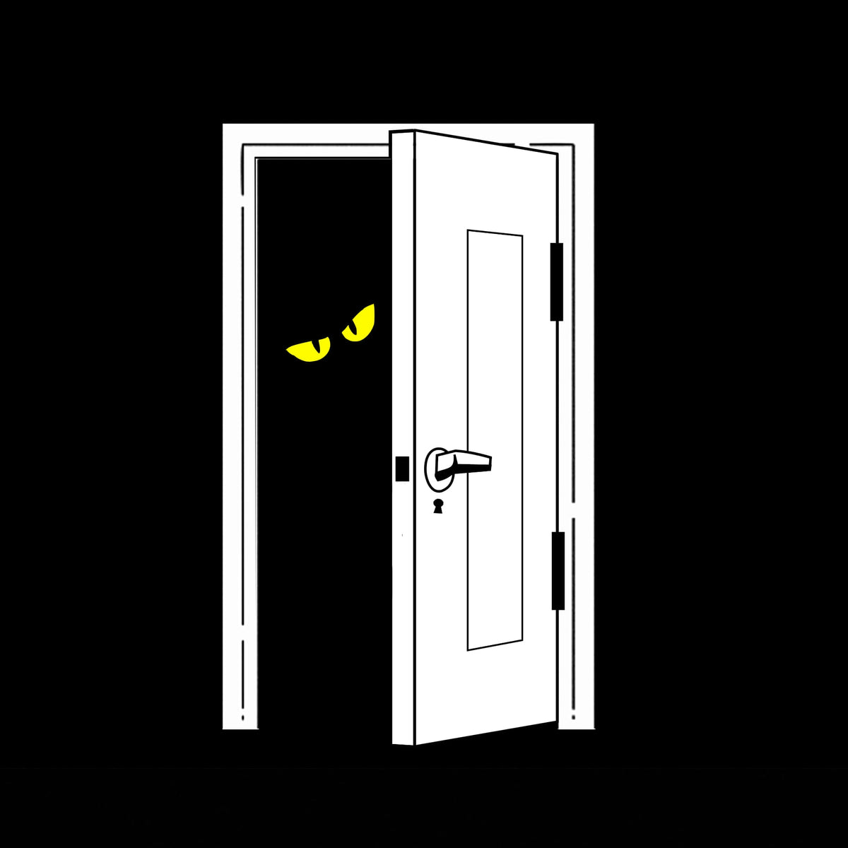 Creepy Cartoon Door